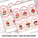 Printable Mushroom Valentine Cards, Kids Valentines, Mushroom Cards for ...