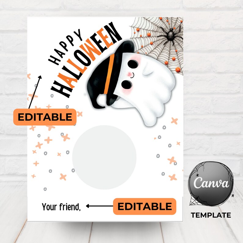 Editable Halloween Play Doh Card Template, Printable Doh Best Halloween ...