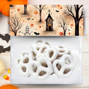 Editable Skeleton Halloween Treat Bag Toppers, Bag of Bones Bag Topper ...