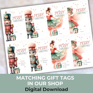 Editable Nutcracker Ticket , Personalized Nutcracker Ballet Surprise ...