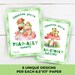 EDITABLE Frog Valentine's Day Cards SET, 12 Printable Valentines, Hoppy ...