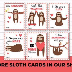 Sloth Valentines / Coloring Pages / Printable Valentine / Sloth ...