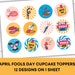 April Fools Day Cupcake Toppers, April Fools Party Printable, April ...