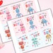 EDITABLE Robot Valentine Card, Instant Download Printable Valentine ...