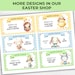 Editable Printable Easter Bunny Bucks, Easter Bunny Dollar Bill ...
