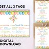 Editable Printable Easter Bunny Bucks, Easter Bunny Dollar Bill ...