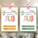 EDITABLE Joyeux Noel Merry Christmas Gift Tags, Printable Joyeux Noel ...