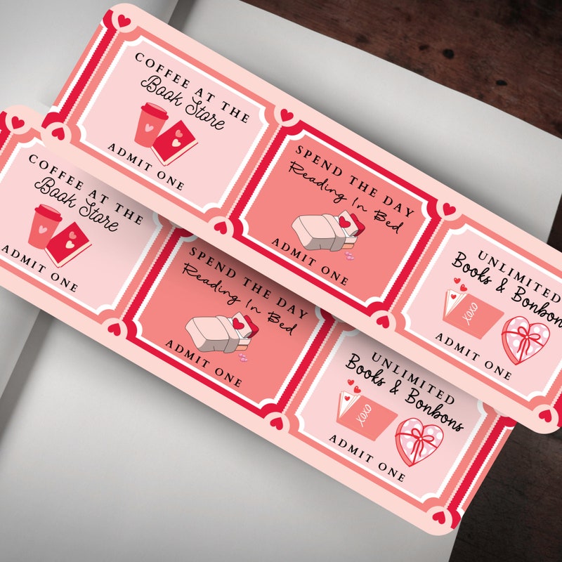 Valentine Bookmark - Etsy