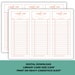 Printable Library Card, Reading Tracker, Reading List Bookmark, Vintage ...