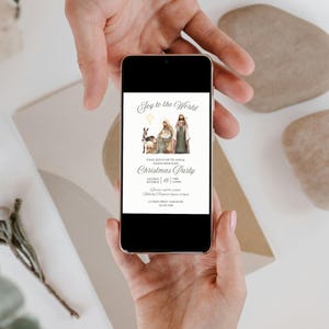 LDS Christmas Ward Party Invite, Church Christmas Party, Christmas ...