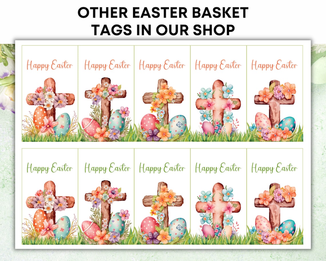 Religious Easter Story Snack Mix Printable Gift Tags Easter - Etsy