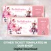 Editable Nutcracker Ticket , Personalized Nutcracker Ballet Surprise ...