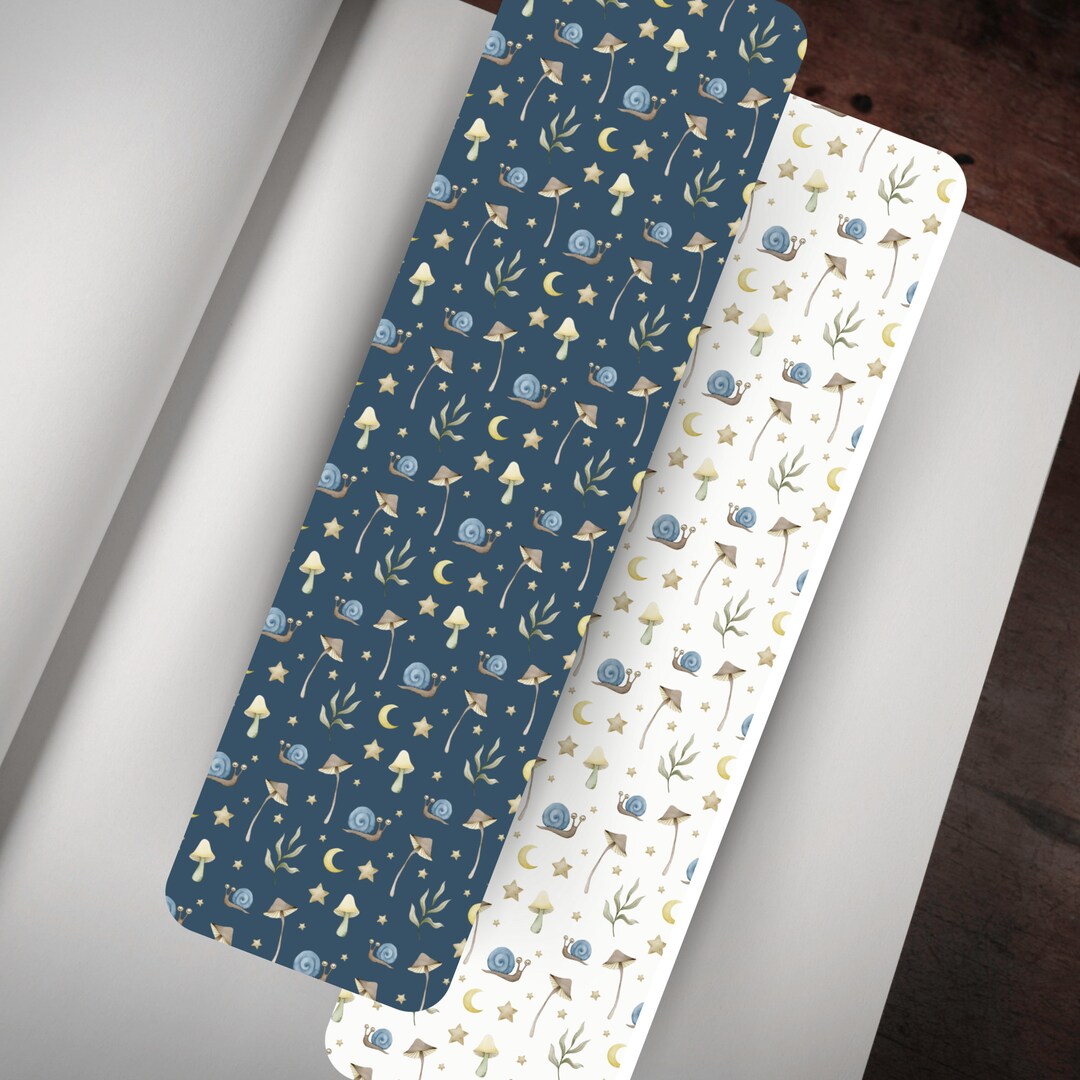 Mushroom Bookmark, Fungi Bookmarks, Floral Bookmark, Bookish Gifts ...