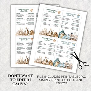 Story of Christmas Snack Mix, Nativity Legend Tags, Christmas Recipe ...