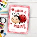 EDITABLE Ladybug Valentine Card, Love Bug Printable Valentines ...