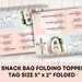 EDITABLE Easter Story Snack Mix Printable Tag Easter Bag Topper, Easter ...