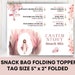 EDITABLE Easter Story Snack Mix Printable Tag Easter Bag Topper, Easter ...