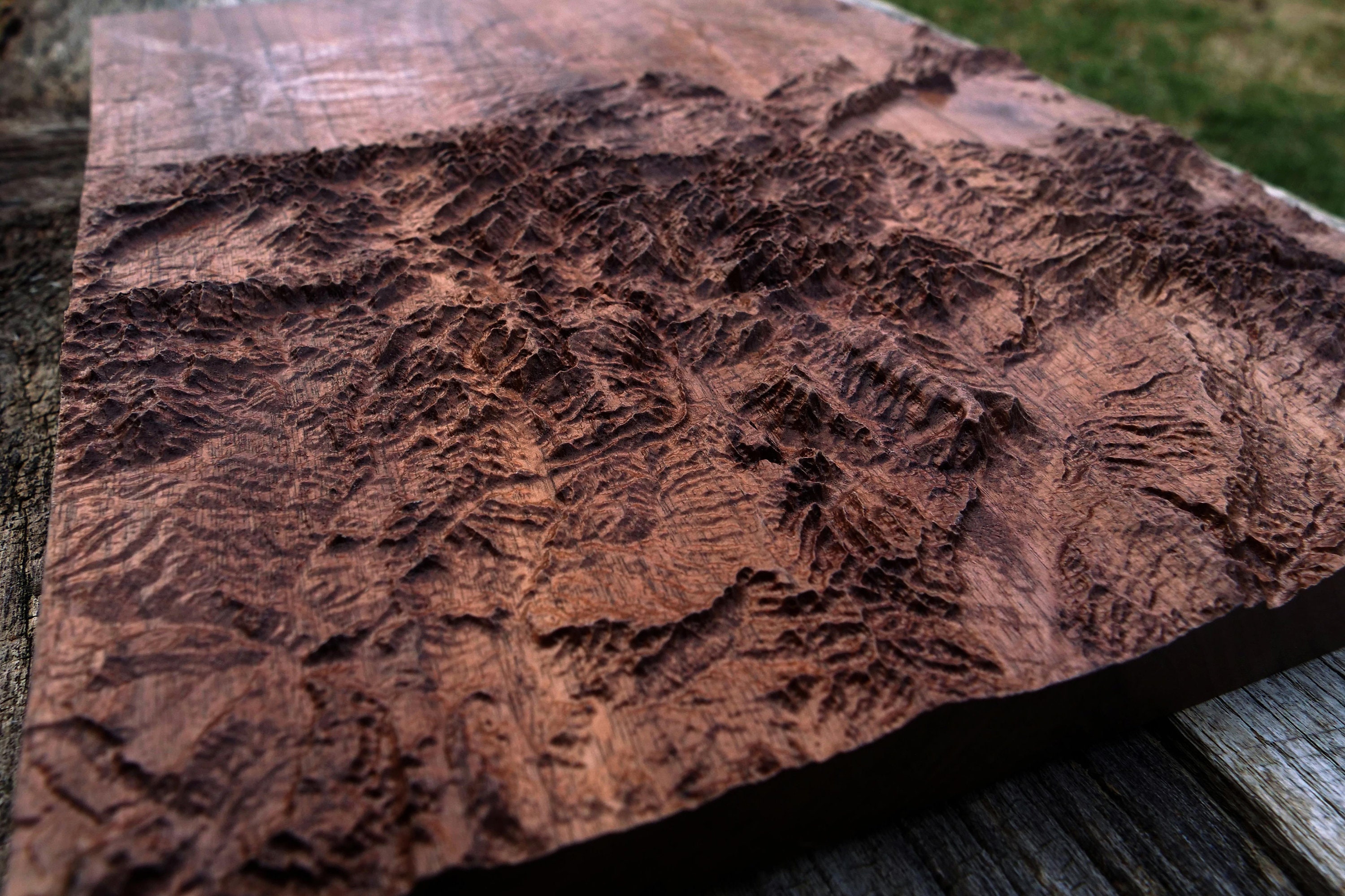 Colorado Topography Wood Carving - Etsy