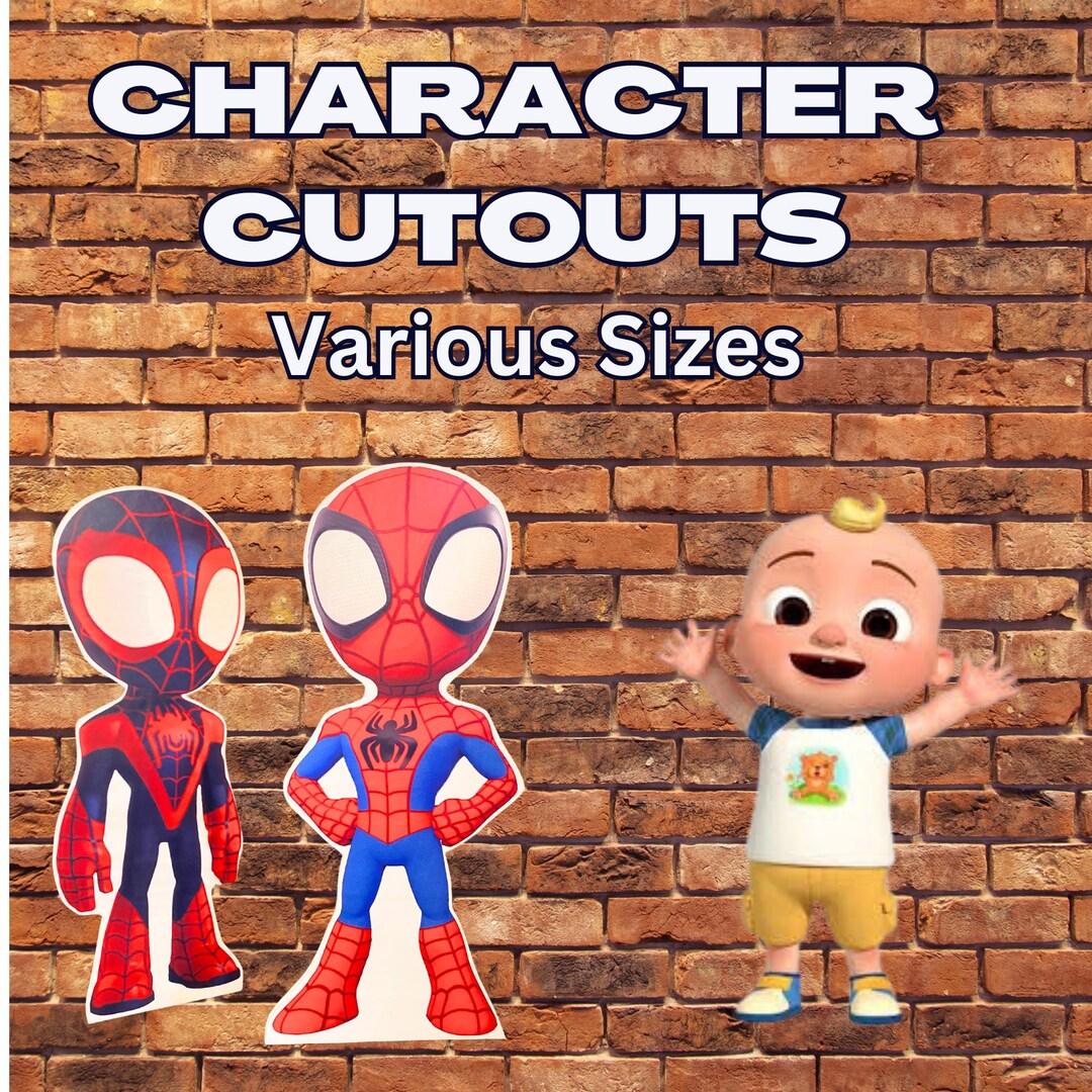 Cutouts, Character Cutouts, Foamboard Characters, Prints, Custom ...