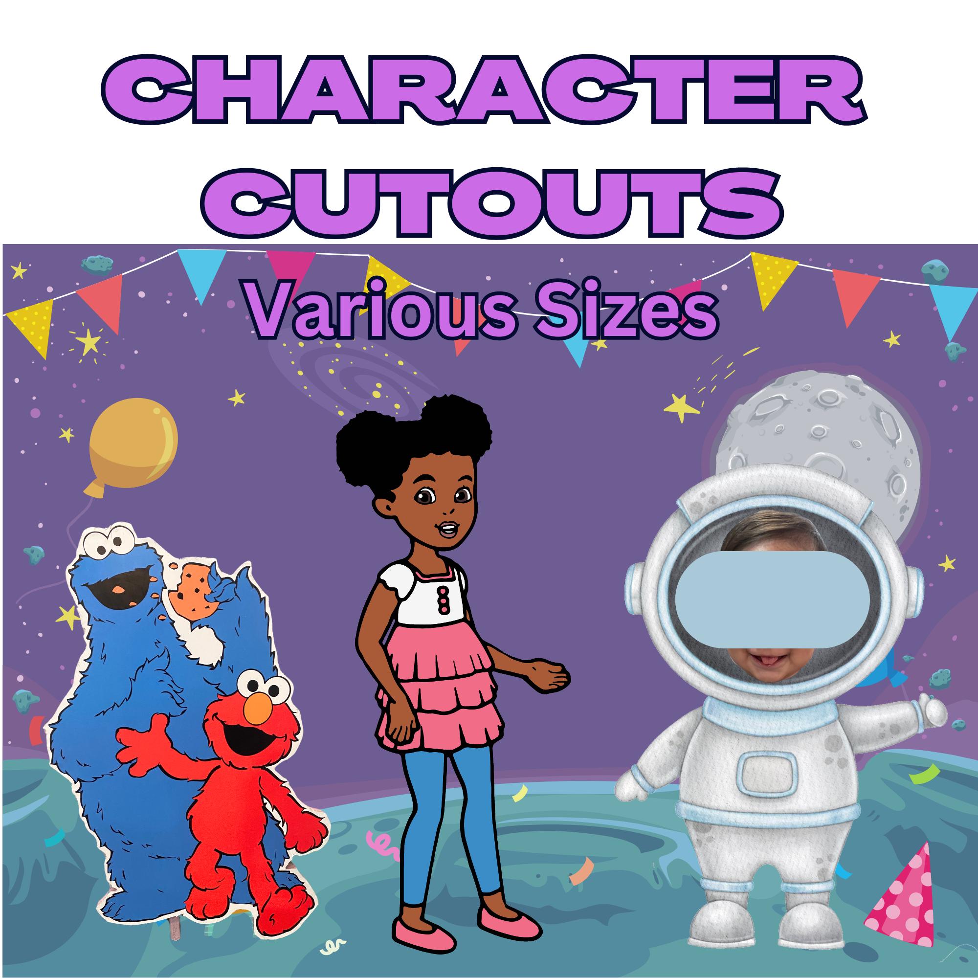 Cutouts, Character Cutouts, Foamboard Characters, Prints, Custom ...