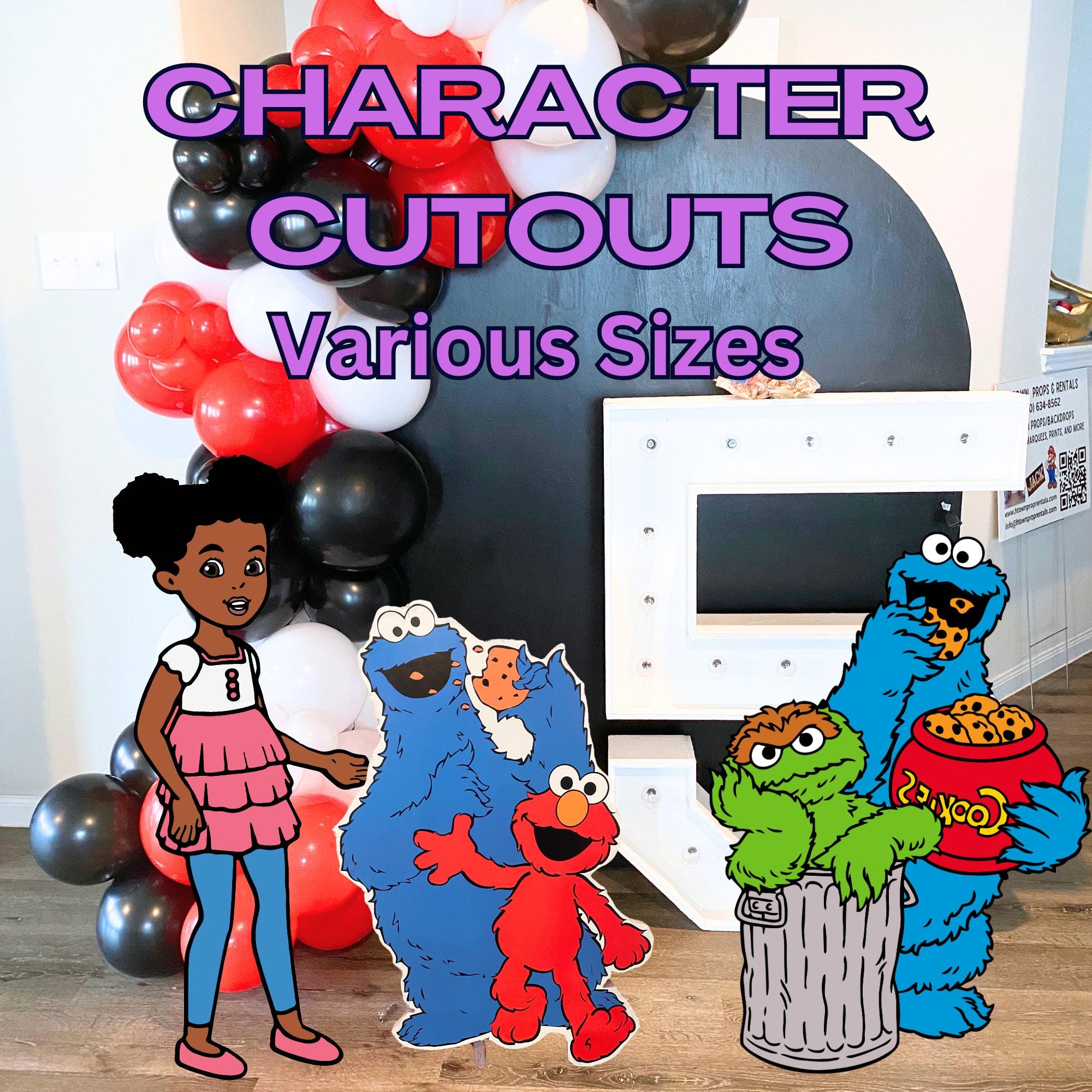 Cutouts, Character Cutouts, Foamboard Characters, Prints, Custom ...