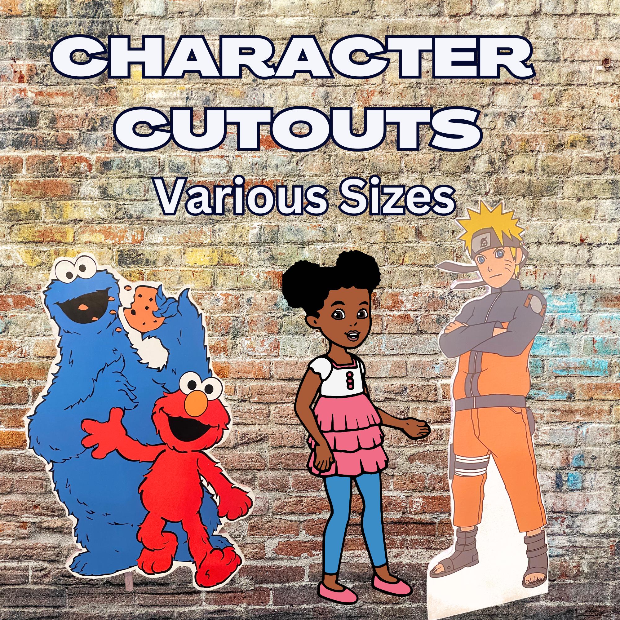Cutouts, Character Cutouts, Foamboard Characters, Prints, Custom ...
