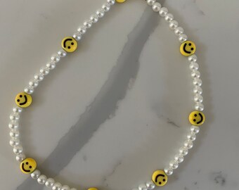 Beaded Necklace Preppy - Etsy