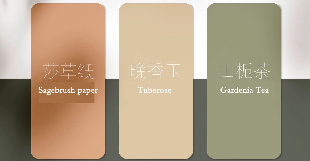 Traditional Chinese Combination Bundle Digital Shade Color Palettes ASE ...