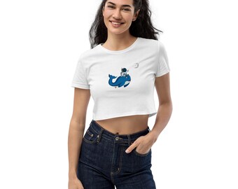 Whale Crop Top - Etsy