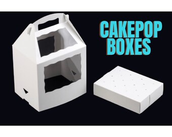 Cake Pop Box - Etsy
