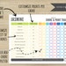 Editable Allowance & Point Tracker With Chore Tracker for Kids ...