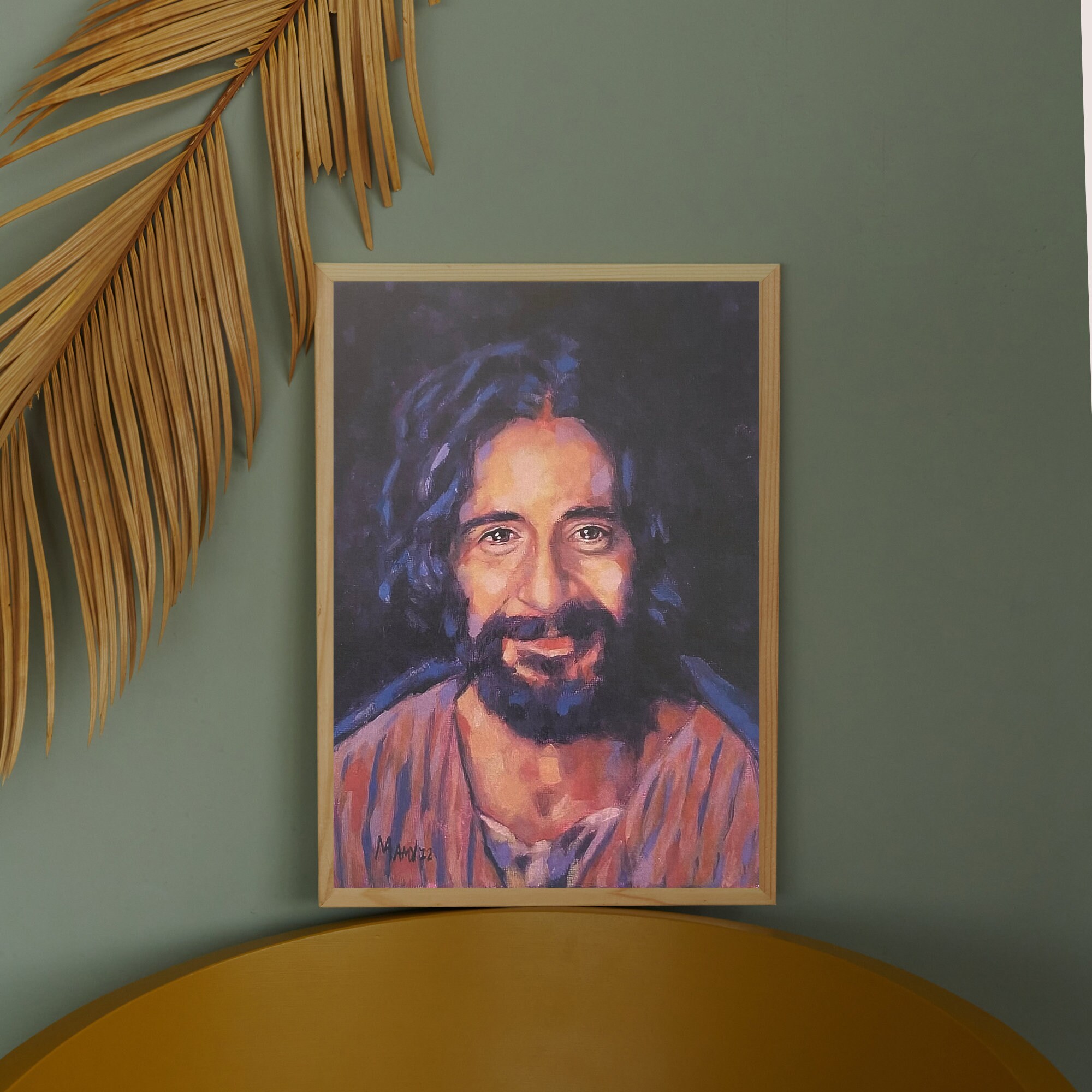How He Looks at You Smiling Jesus Jesus Art Jesus Print - Etsy
