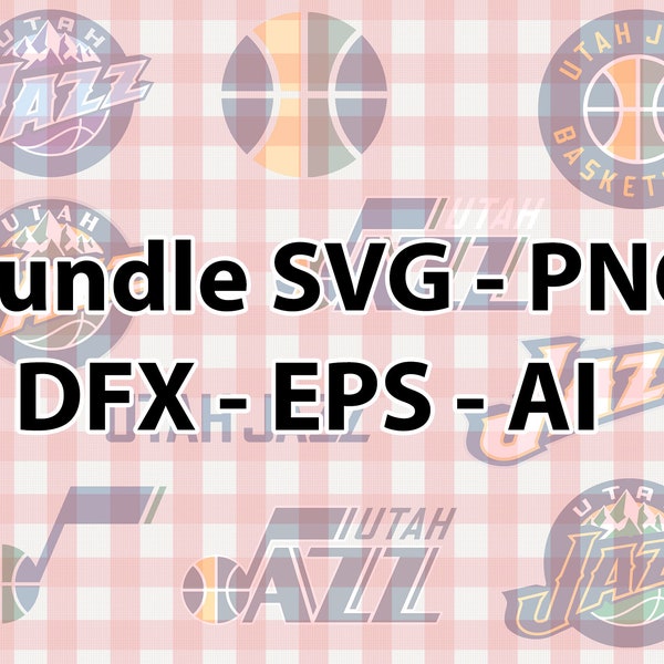 Utah Jazz Svg - Etsy