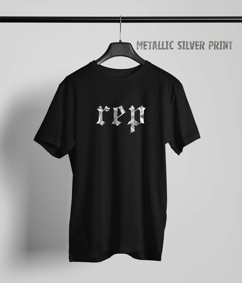 Reputation Rep T Shirt | Eras Fan Silver Print | Swiftie Inspiration ...