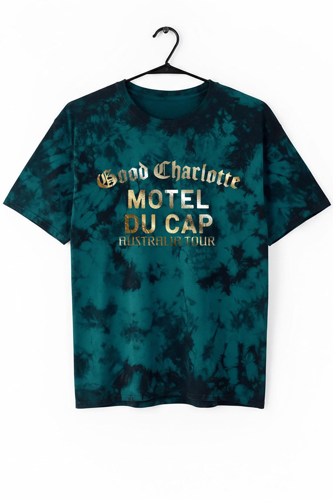 Special Good Charlotte Tie Dye Shirt | Motel Du Cap World Tour ...