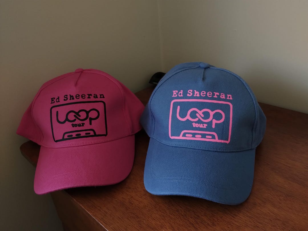 Custom Loop Tour Cap | Vintage Style Ed Sheeran Cotton Cap ...