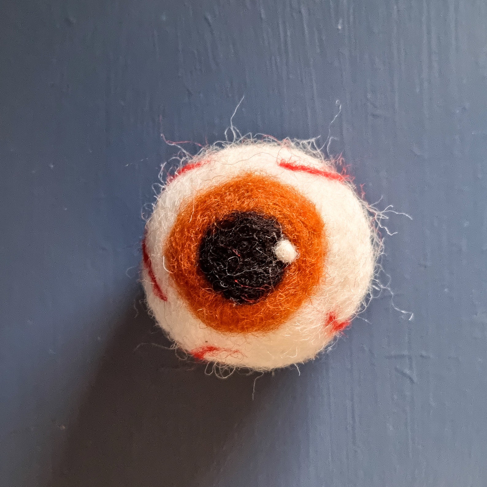 Handmade Felted Eyeballs: Halloween Trick or Treat Decor - Etsy