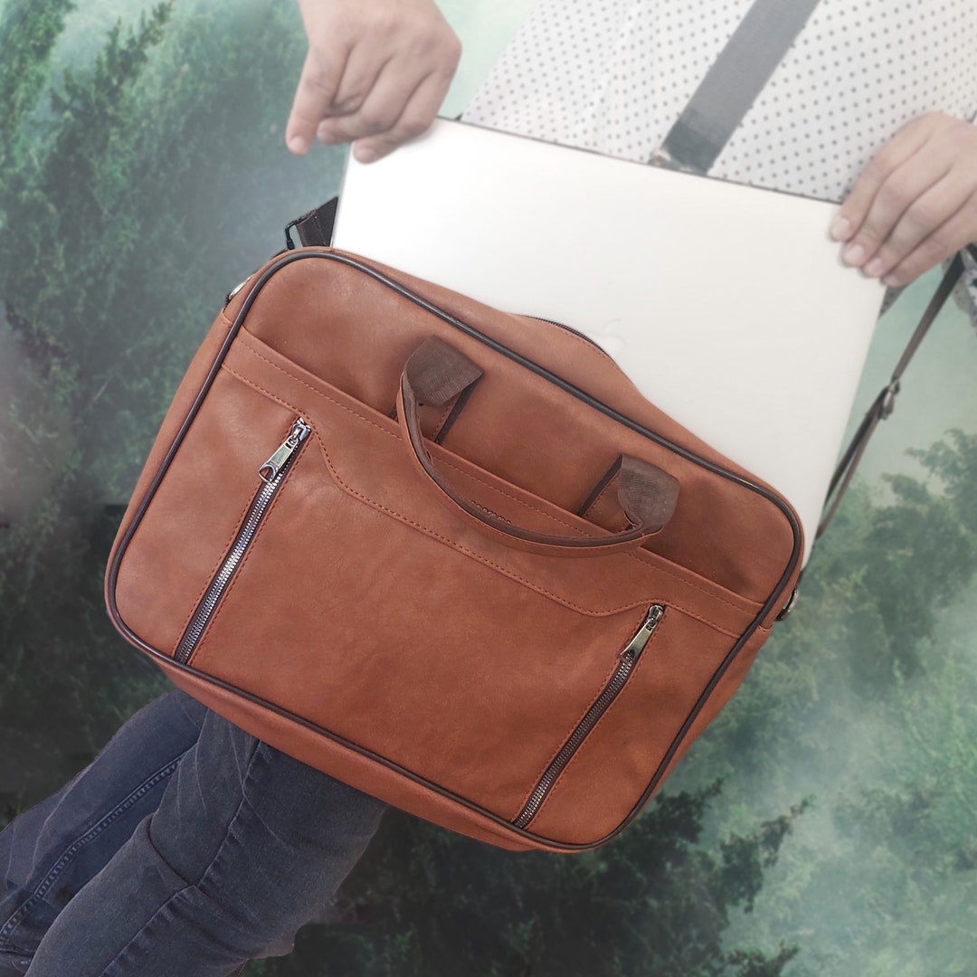 Free Personalized Laptop Bag / Briefcase for Men / Customized Laptop ...