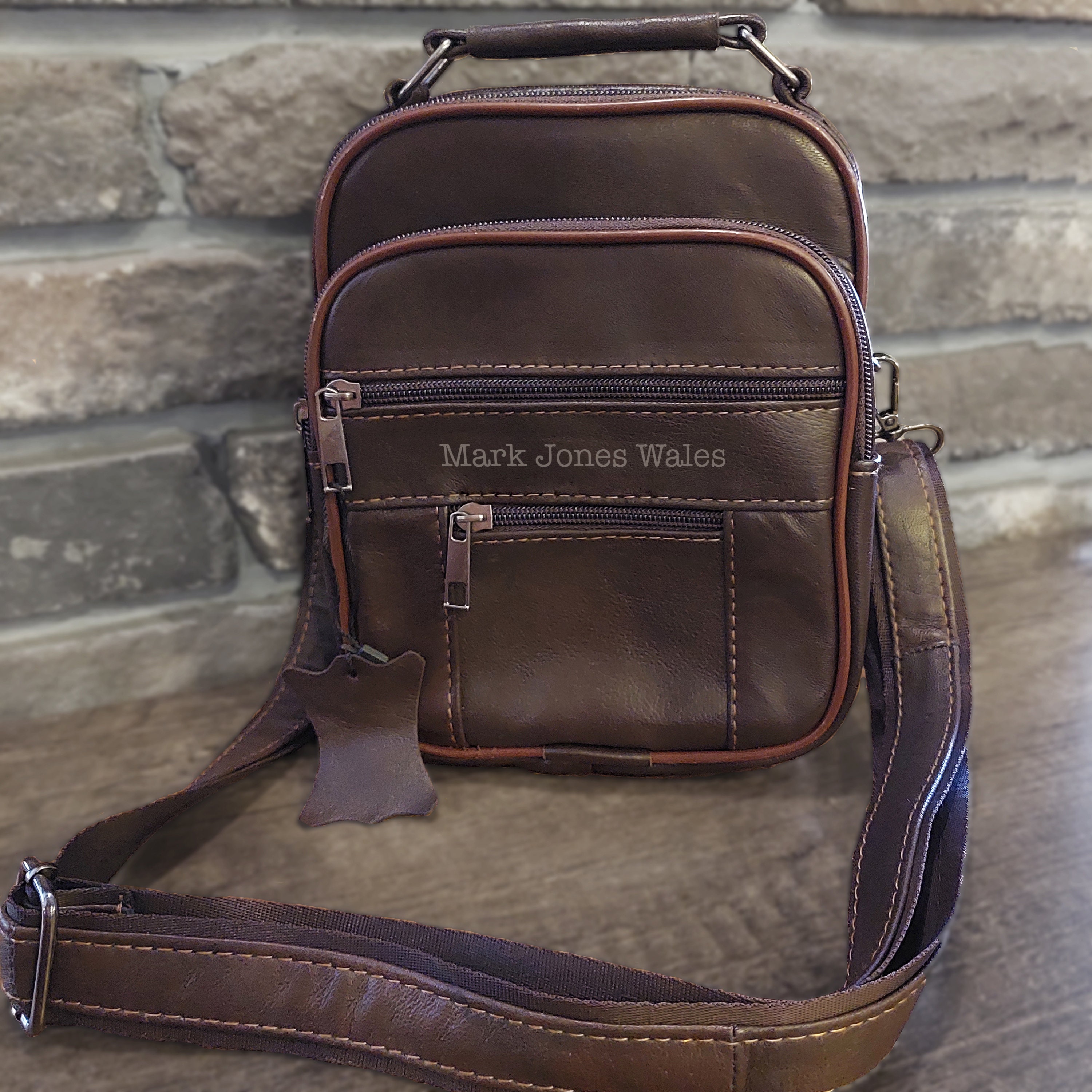 Genuine Leather Bag Crossbody Man Bag Shoulder Bag for Mens - Etsy