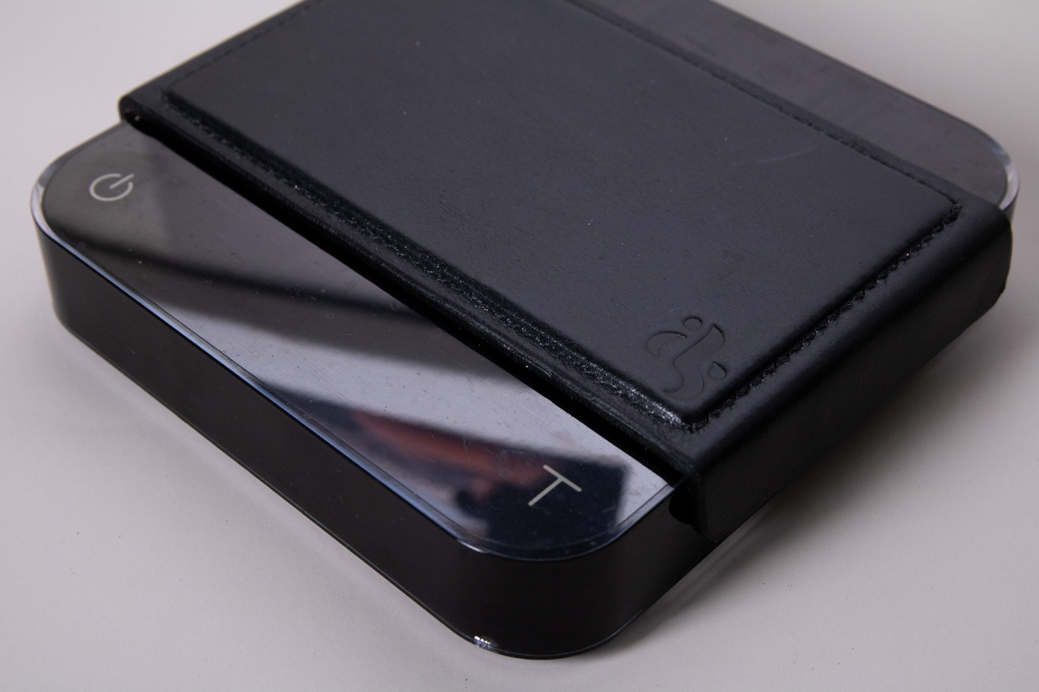 Personalized Leather Scale Mat: Handcrafted Coffee Scale Protector - Etsy