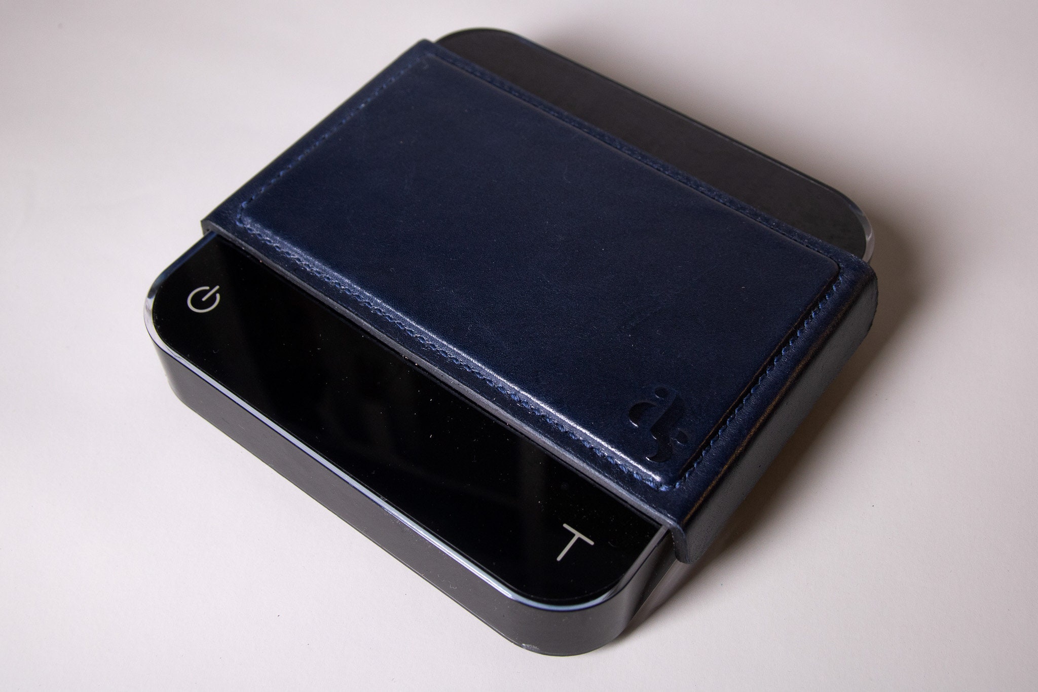 Personalized Leather Scale Mat: Handcrafted Coffee Scale Protector - Etsy