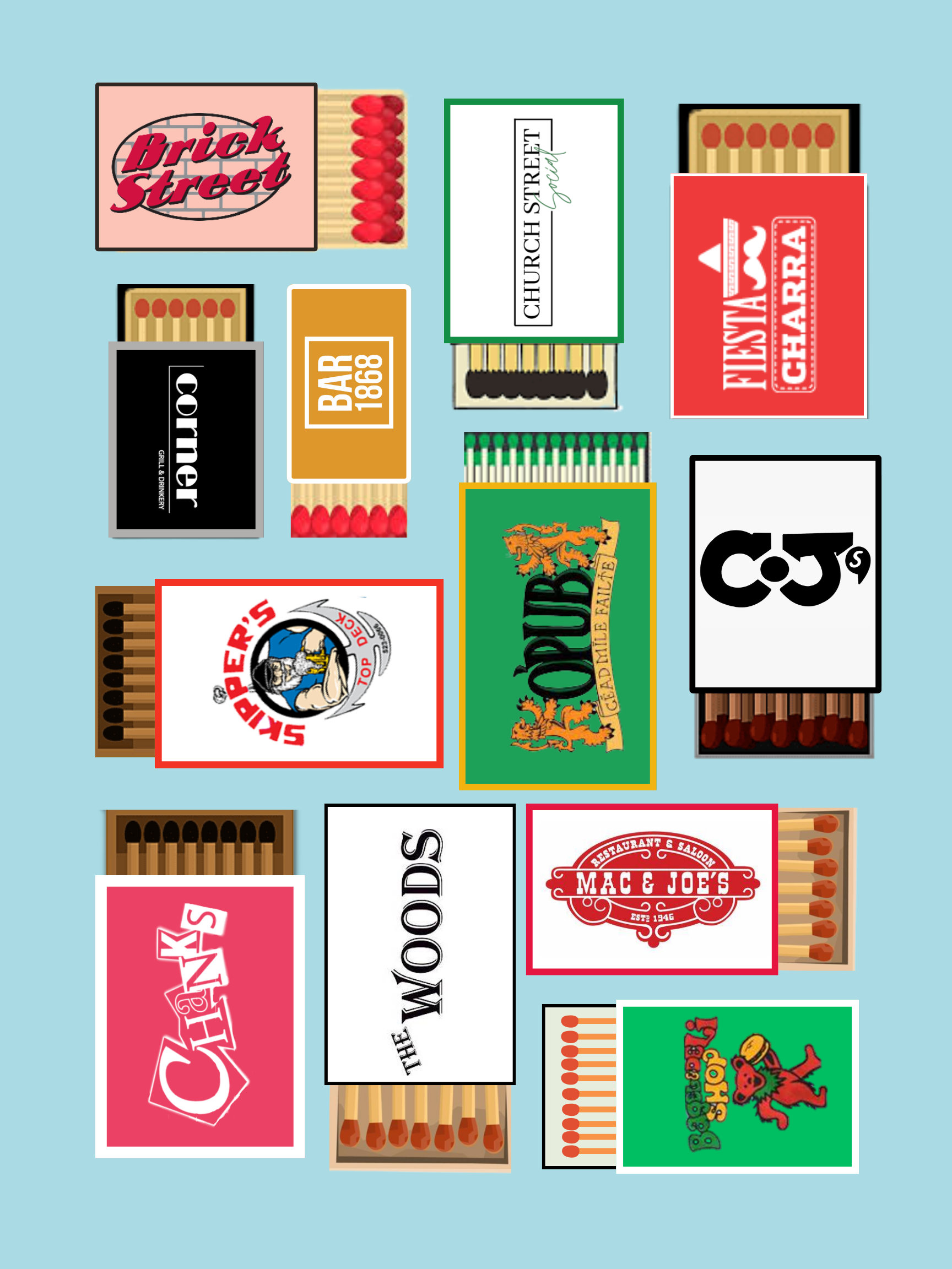 Oxford Ohio Matchbox Poster Digital Download - Etsy