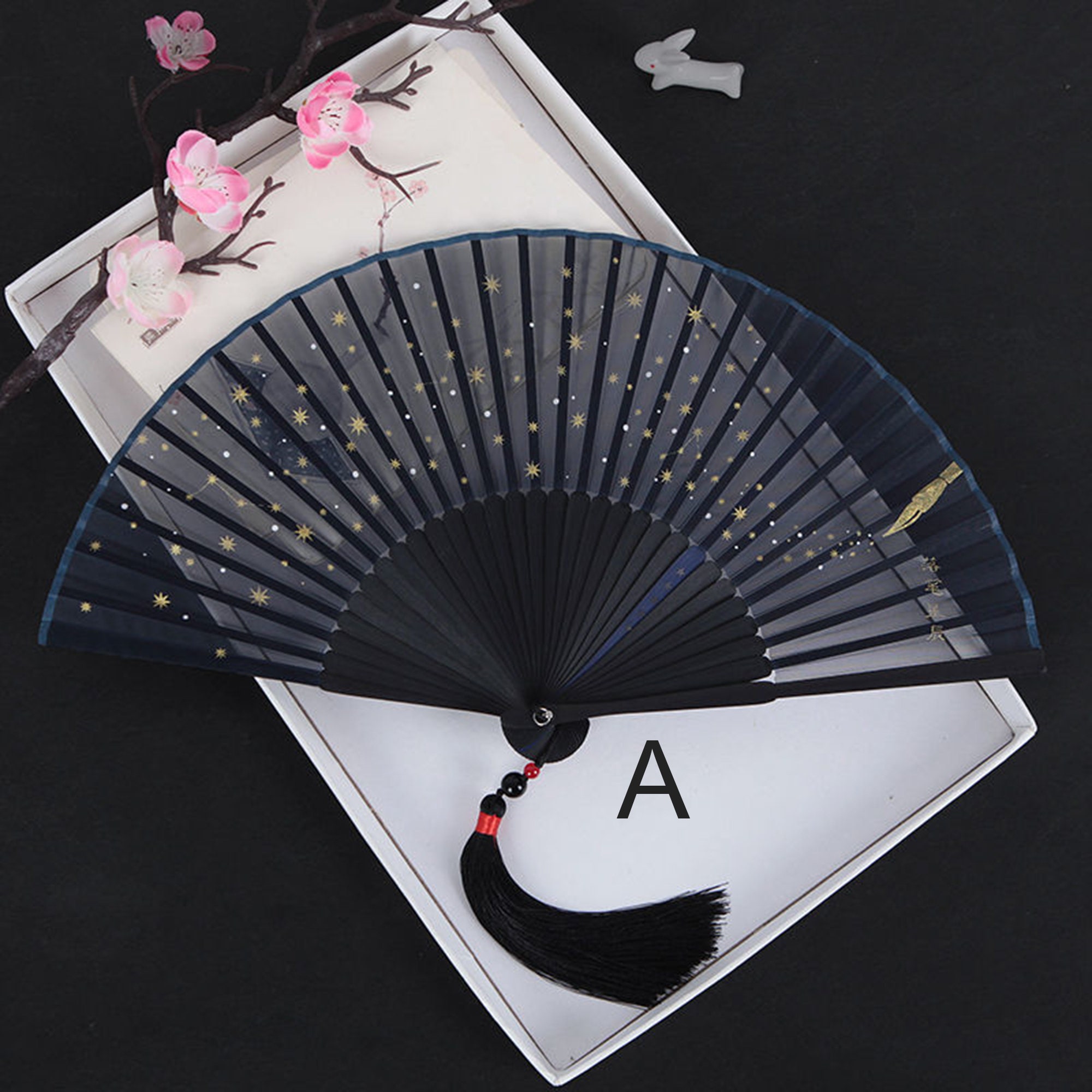 Chinese Fan Black