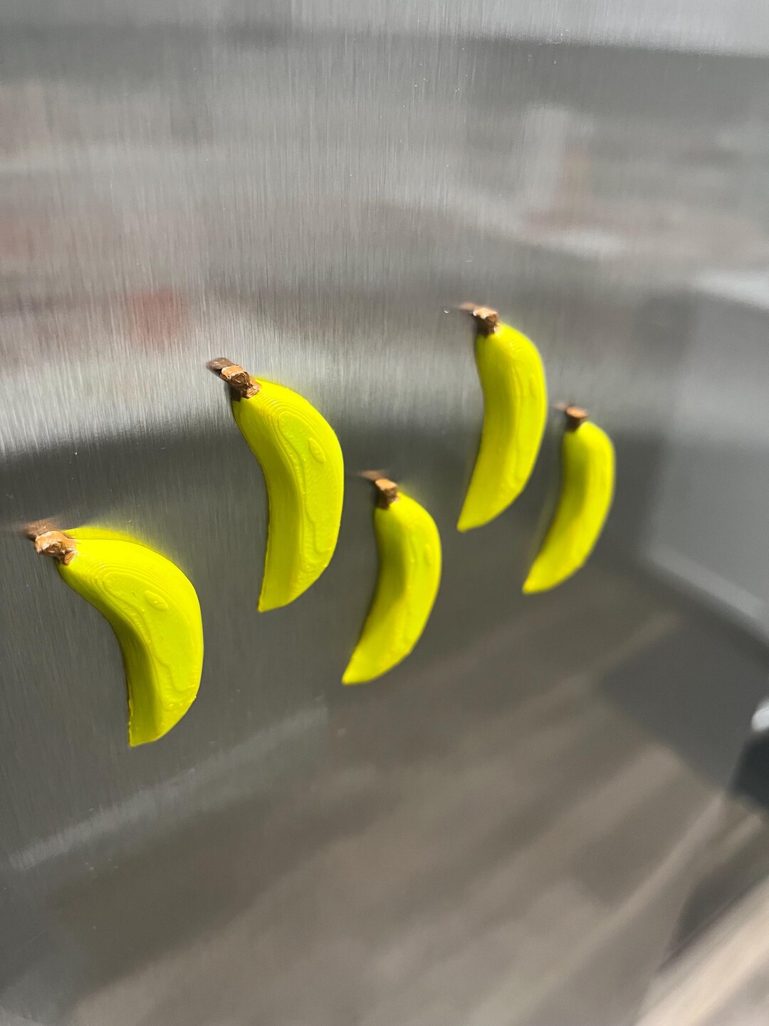 Mini Banana Fridge Magnets - Etsy