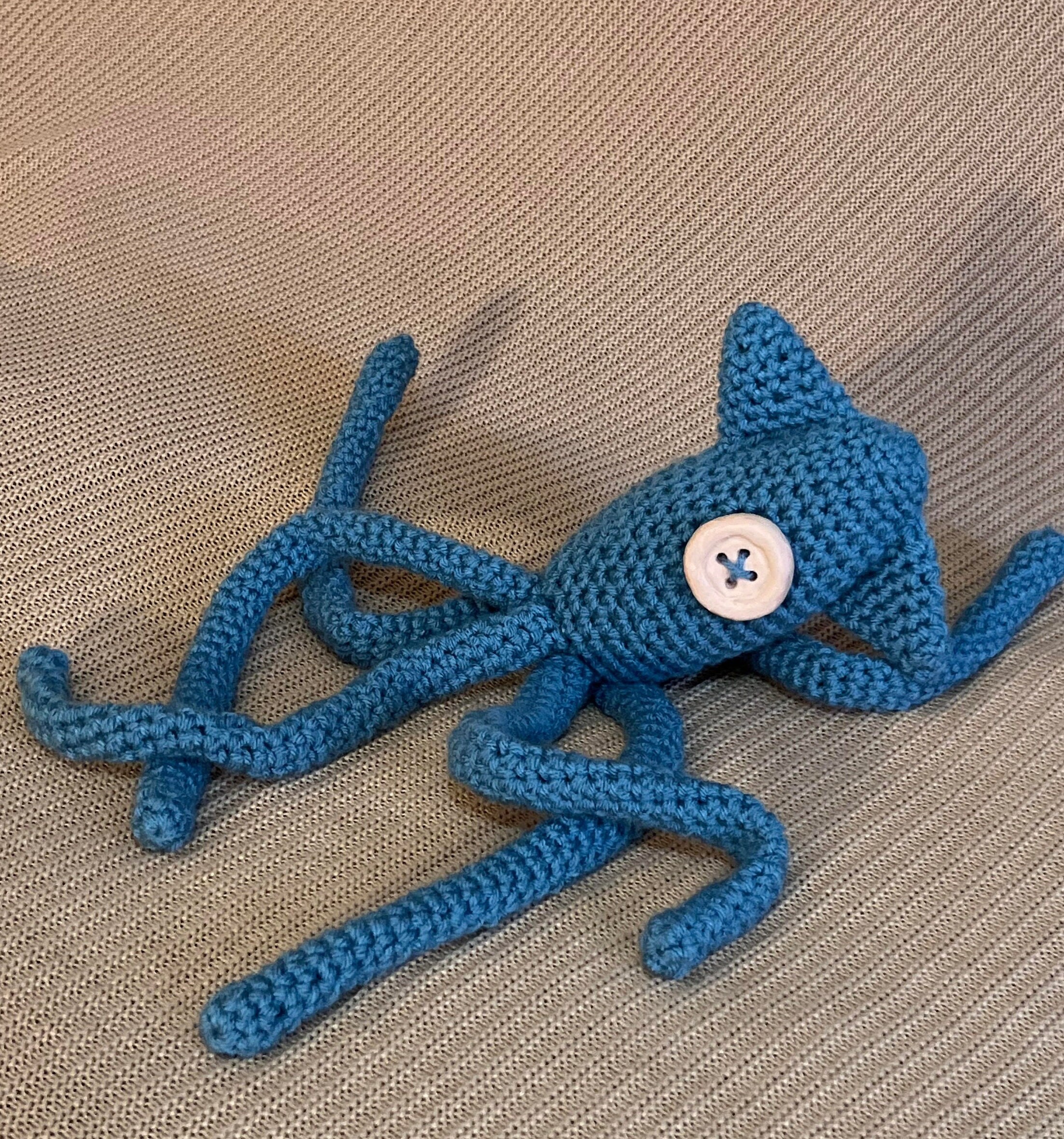 Button Eyed Squid PDF PATTERN - Etsy