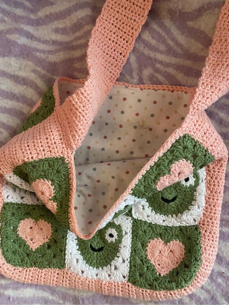 Crochet Frog Bag, Kawaii Froggy Purse - Etsy