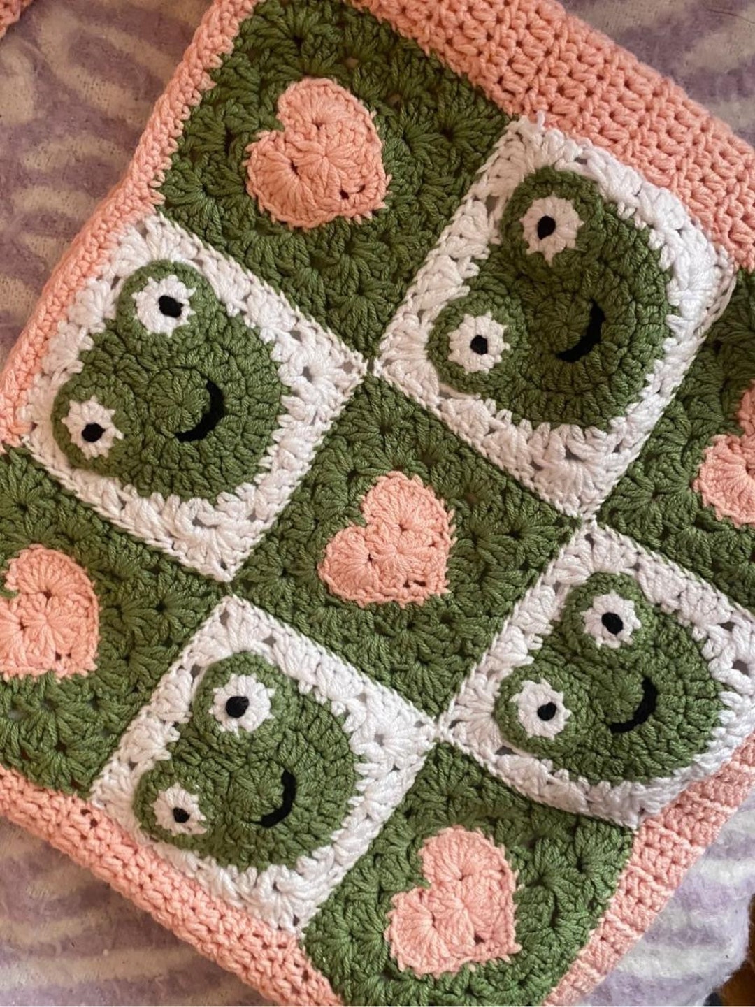 Crochet Frog Bag, Kawaii Froggy Purse - Etsy