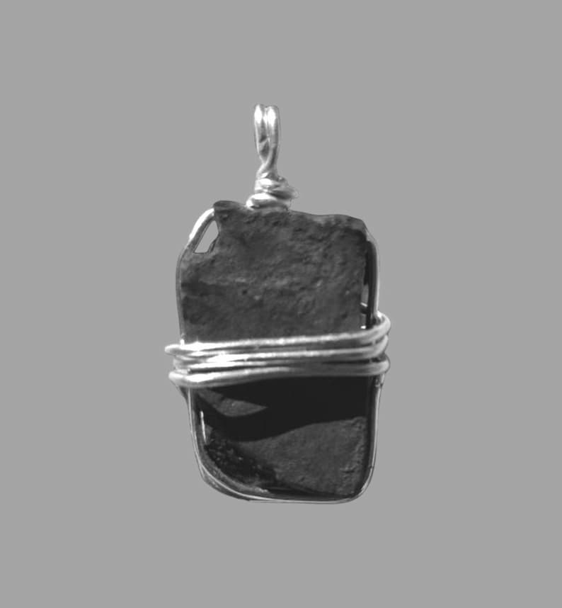 5G EMF Protection Ancient Shungite Jewelry Handmade Wire Wrapped ...