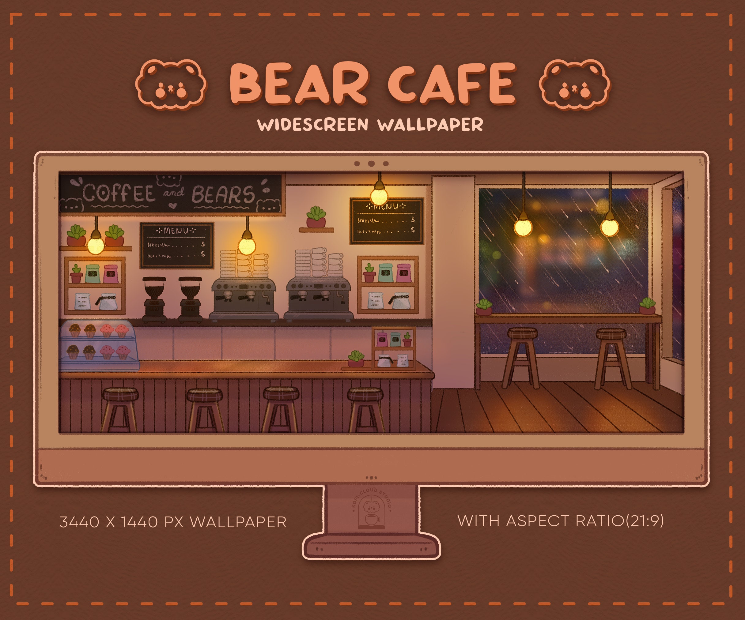 Coffee Cafe Desktop Wallpaper