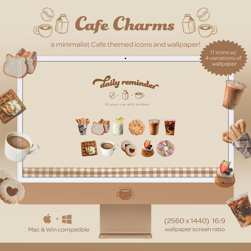 Cafe Wallpaper - Etsy